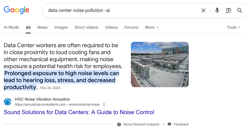 How to Get AI Out of Your Google Search Results • The Revelator